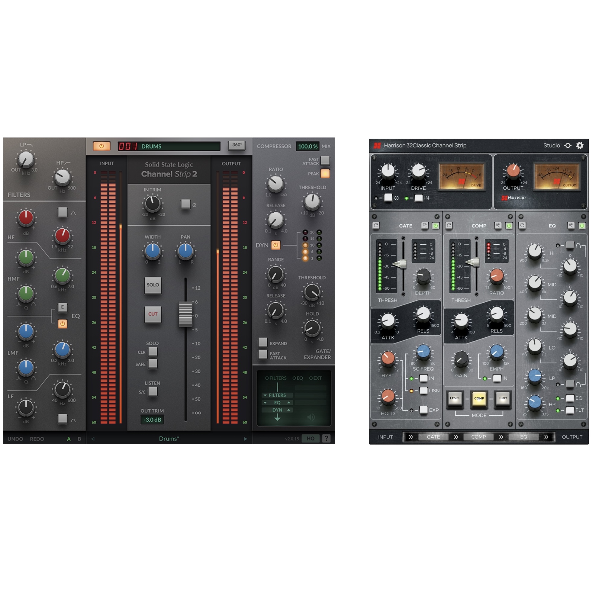 Solid State Logic × Harrison Audio SSL Native Channel strip 2 and ...