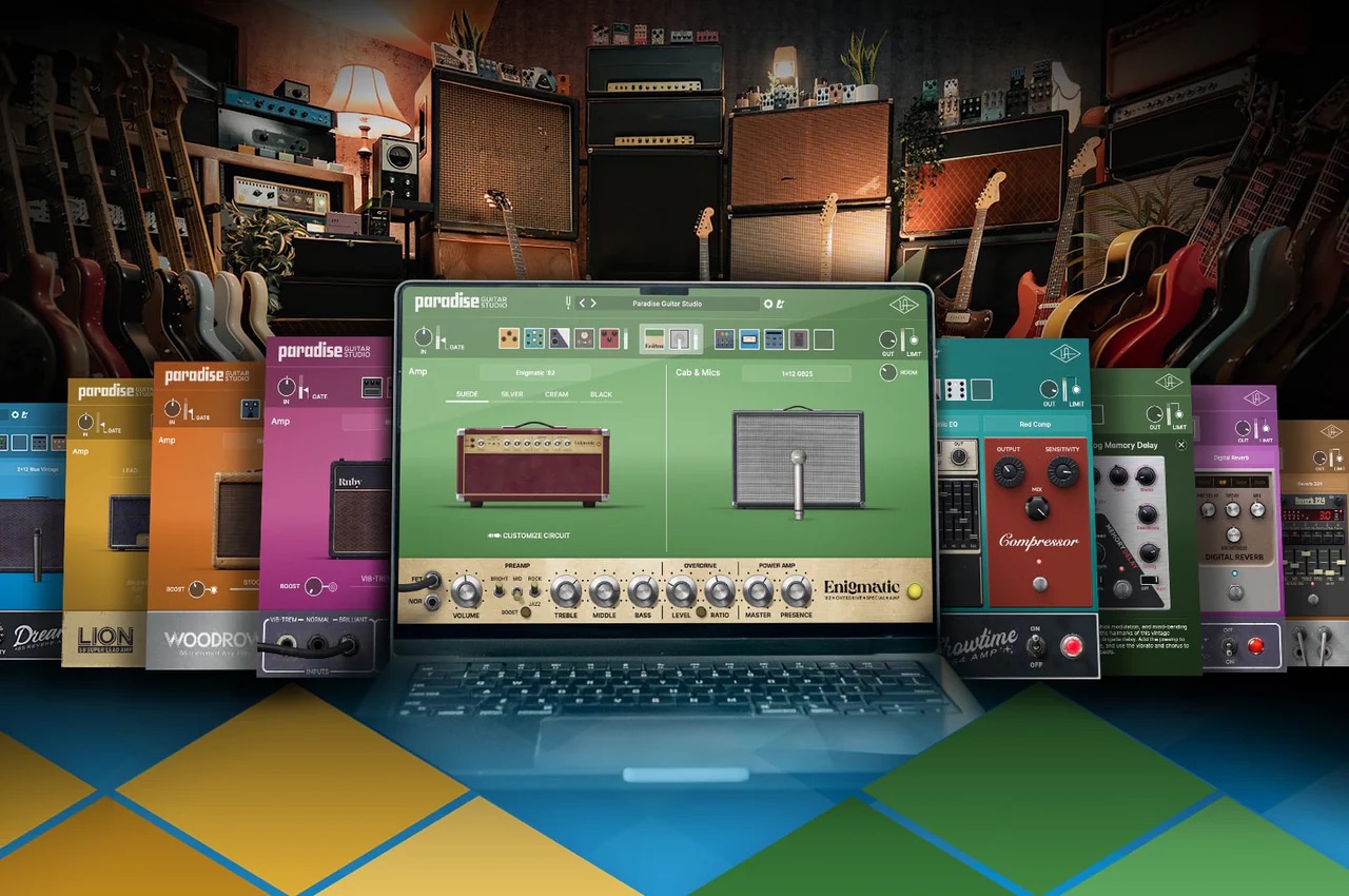 UAD Software Paradise Guitar Studio Crossgrade from Showtime ’64 Tube ...