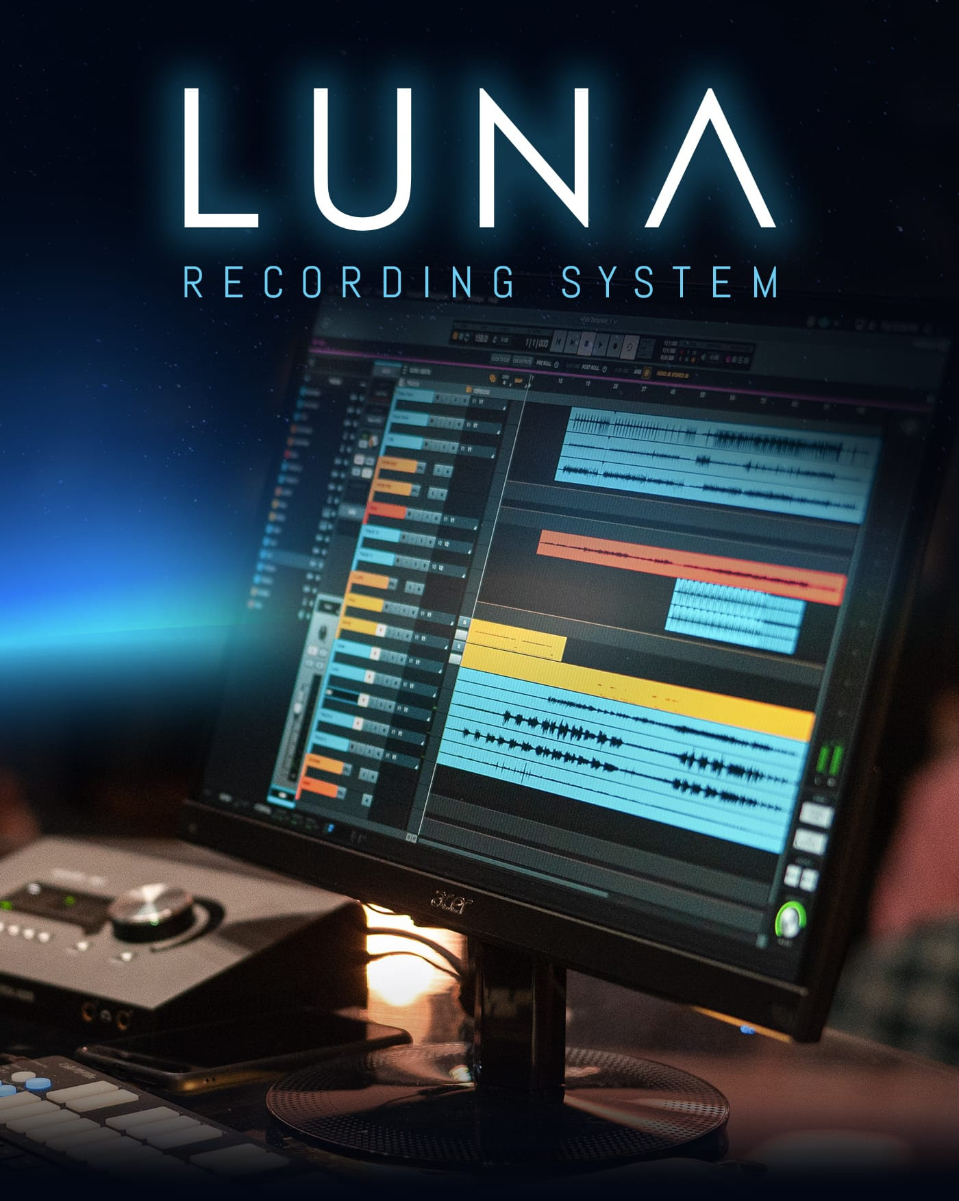 Universal Audio LUNA Recording System (Mac 전용) - Gearlounge