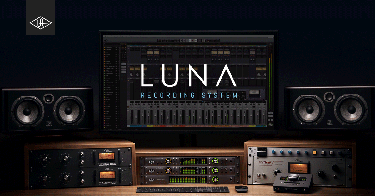 [Universal Audio] LUNA 튜토리얼 - Gearlounge