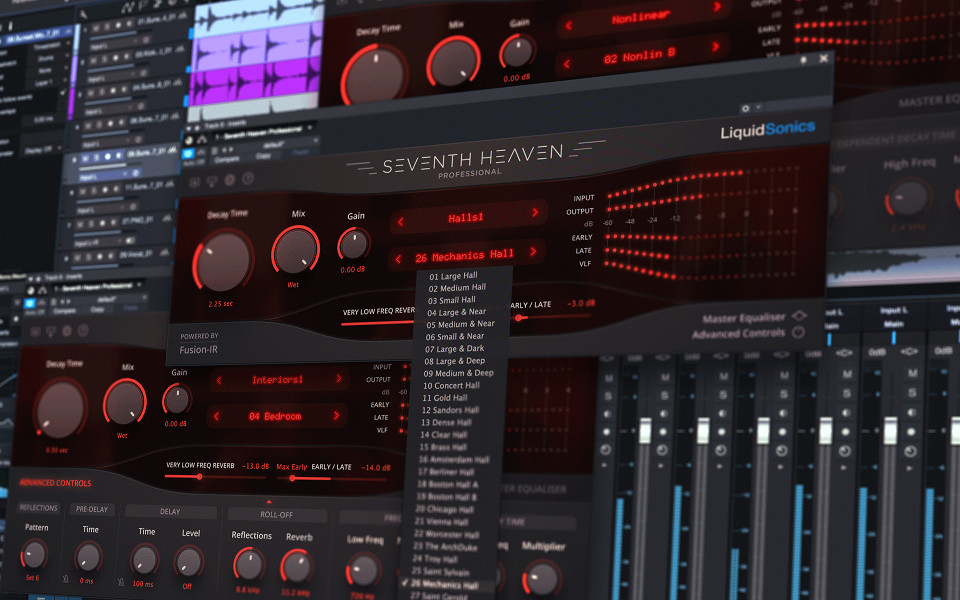 LiquidSonics Reverb Foundry M7 Link W/Seventh Heaven Professional ...