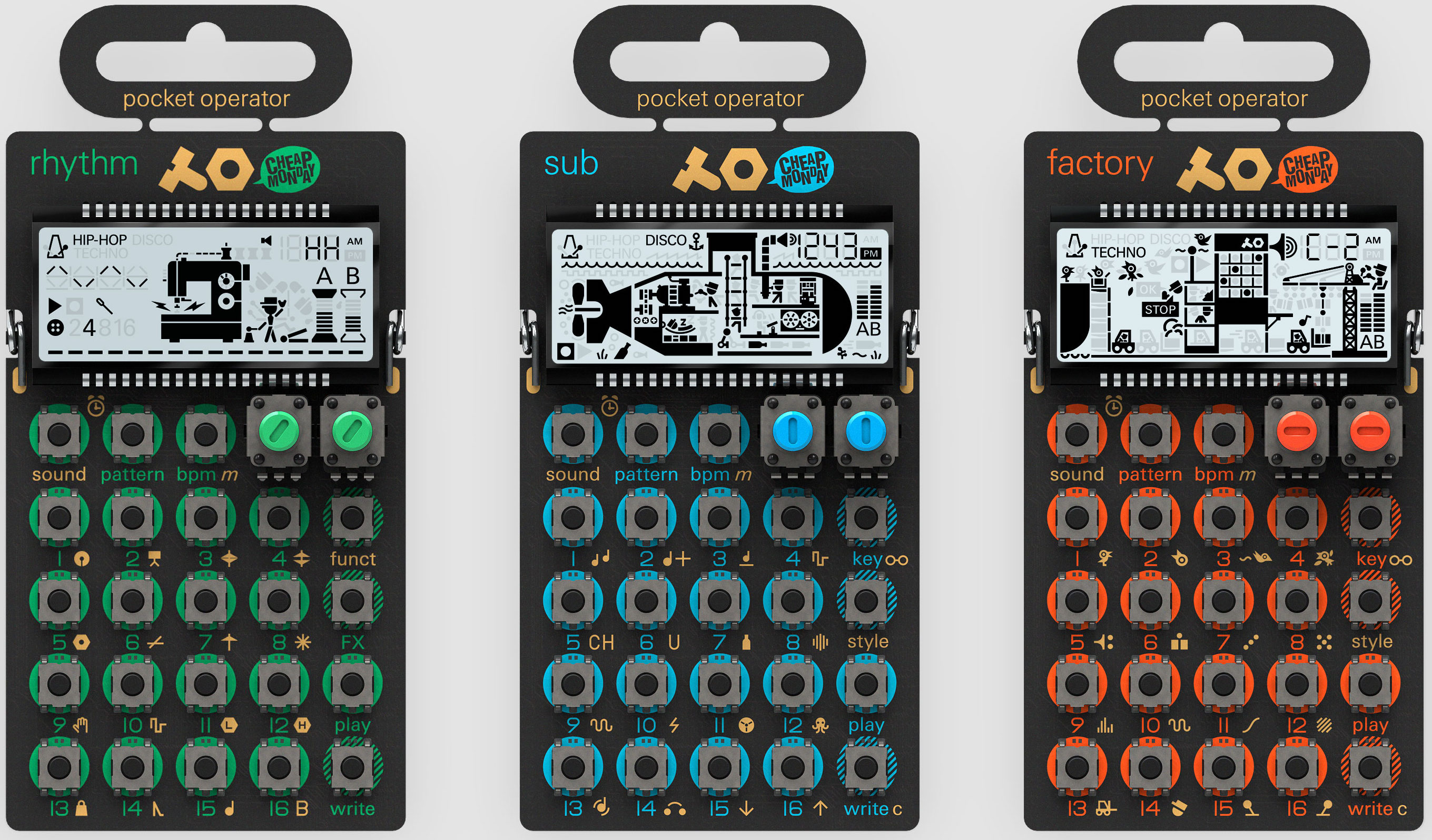 teenage engineering PO-12 rhythm - GEARLOUNGE