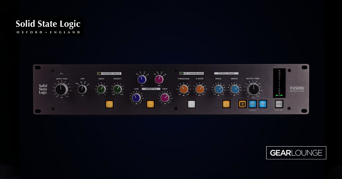 [Solid State Logic] Fusion의 숨겨진 여섯 번째 색깔 - Gearlounge