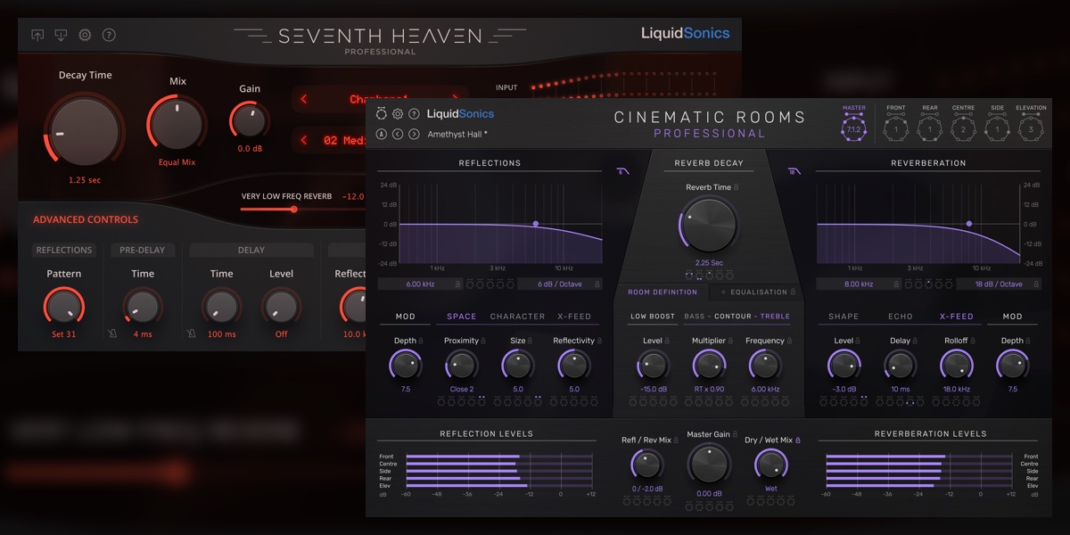 LiquidSonics Pro Bundle (Seventh Heaven Pro + Cinematic Rooms Pro) EDU ...
