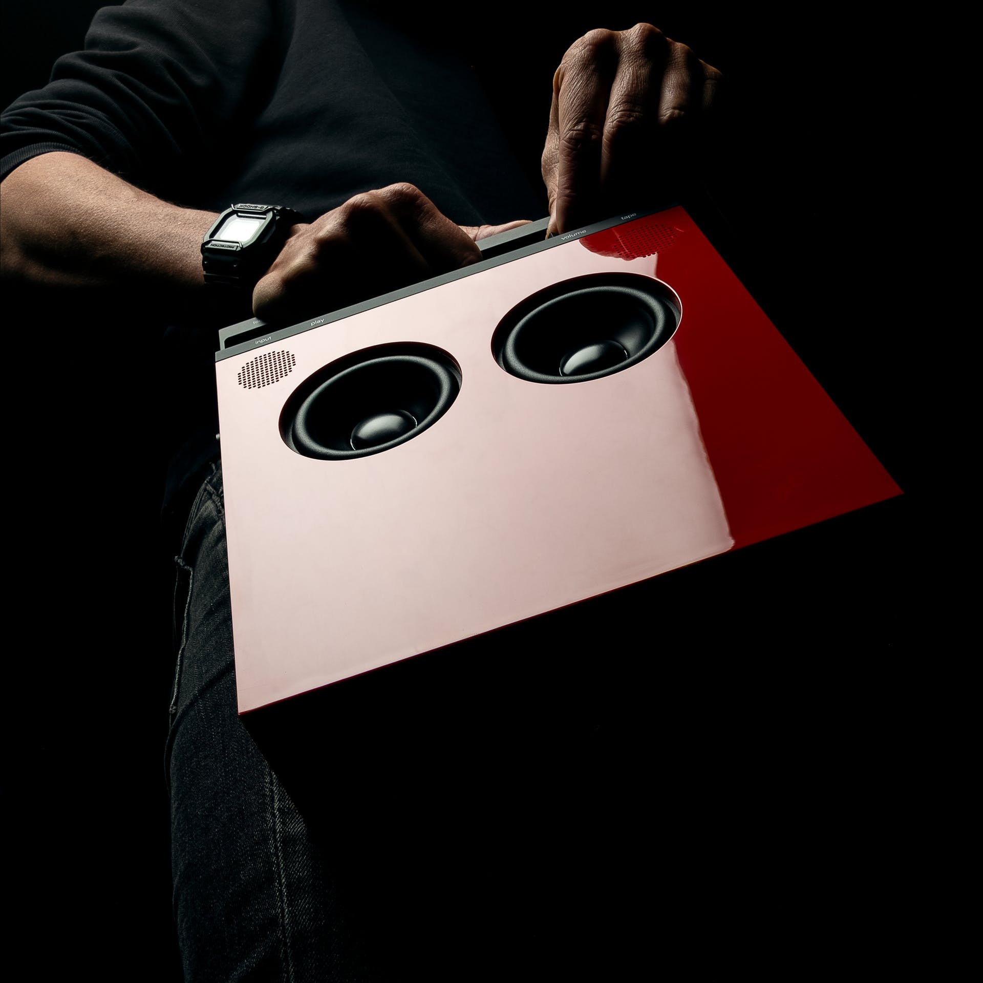 teenage engineering OB-4 Gloss Red - GEARLOUNGE