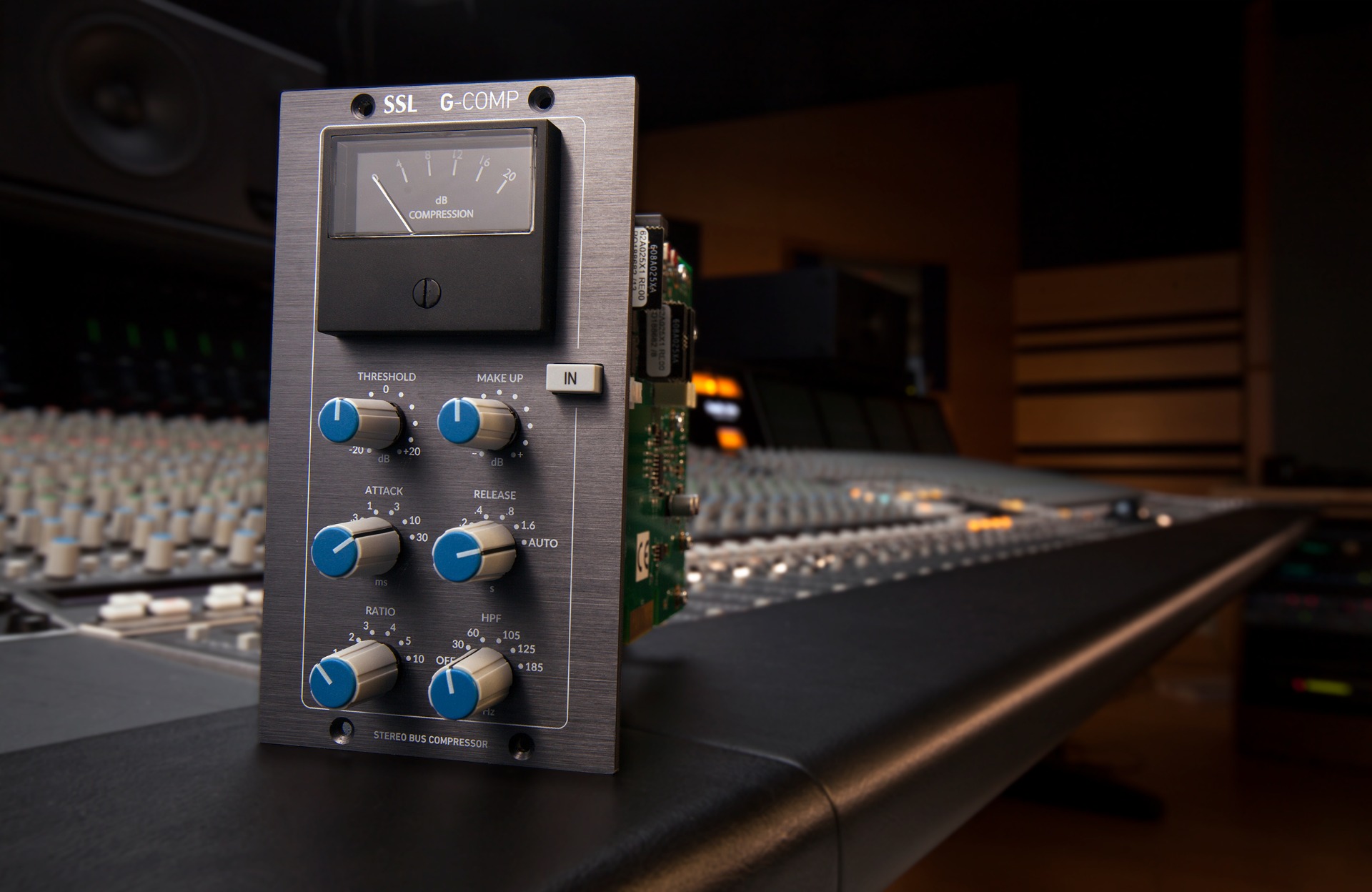 Solid State Logic Bus Compressor for 500-Series (Brushed Metal ...