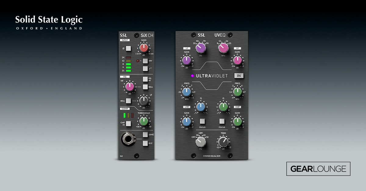 [Solid State Logic] 새로운 두가지 500 시리즈 모듈 출시 및 기존 모델 페이스리프트 - GEARLOUNGE