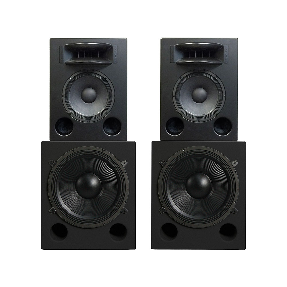 Augspurger Solo 12MF-Sub18-SXE3/3500 Active Main Monitor System (Pair ...