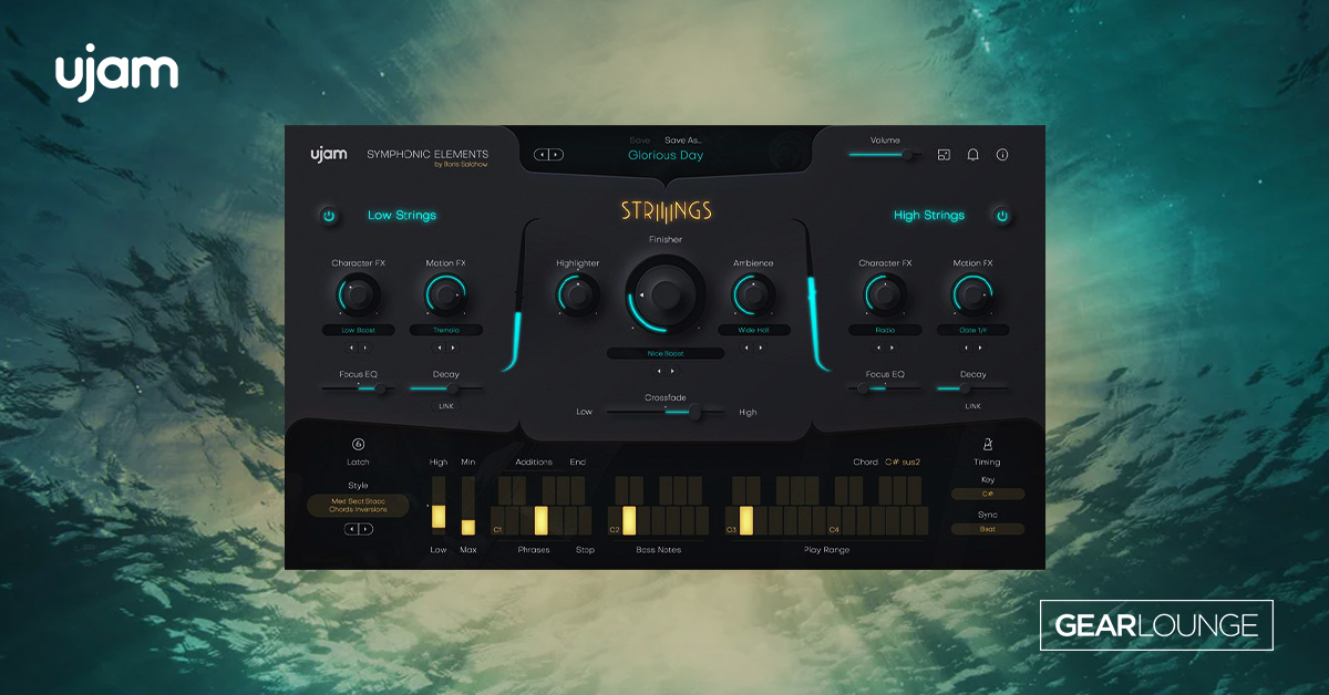 [ujam] STRIIIINGS 리뷰 (by Sound on Sound) - Gearlounge