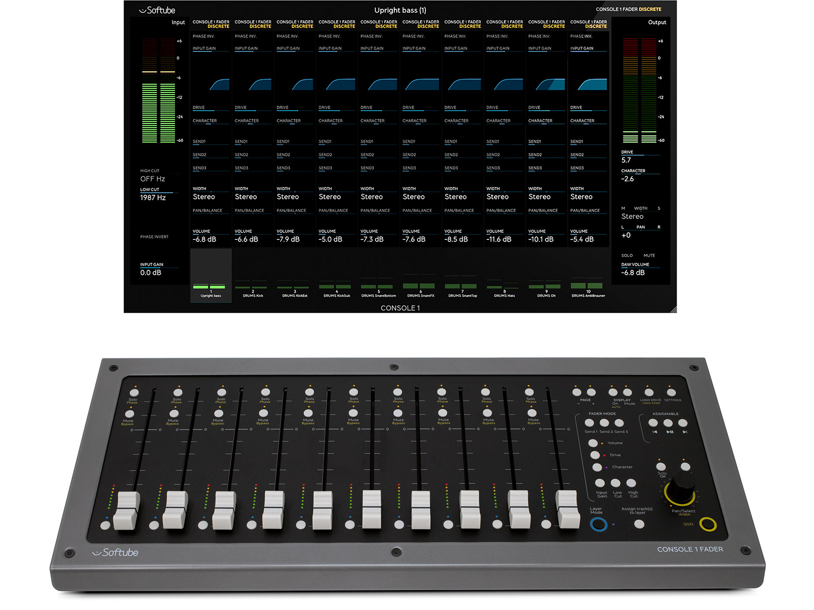 Softube Console 1 Fader - Gearlounge