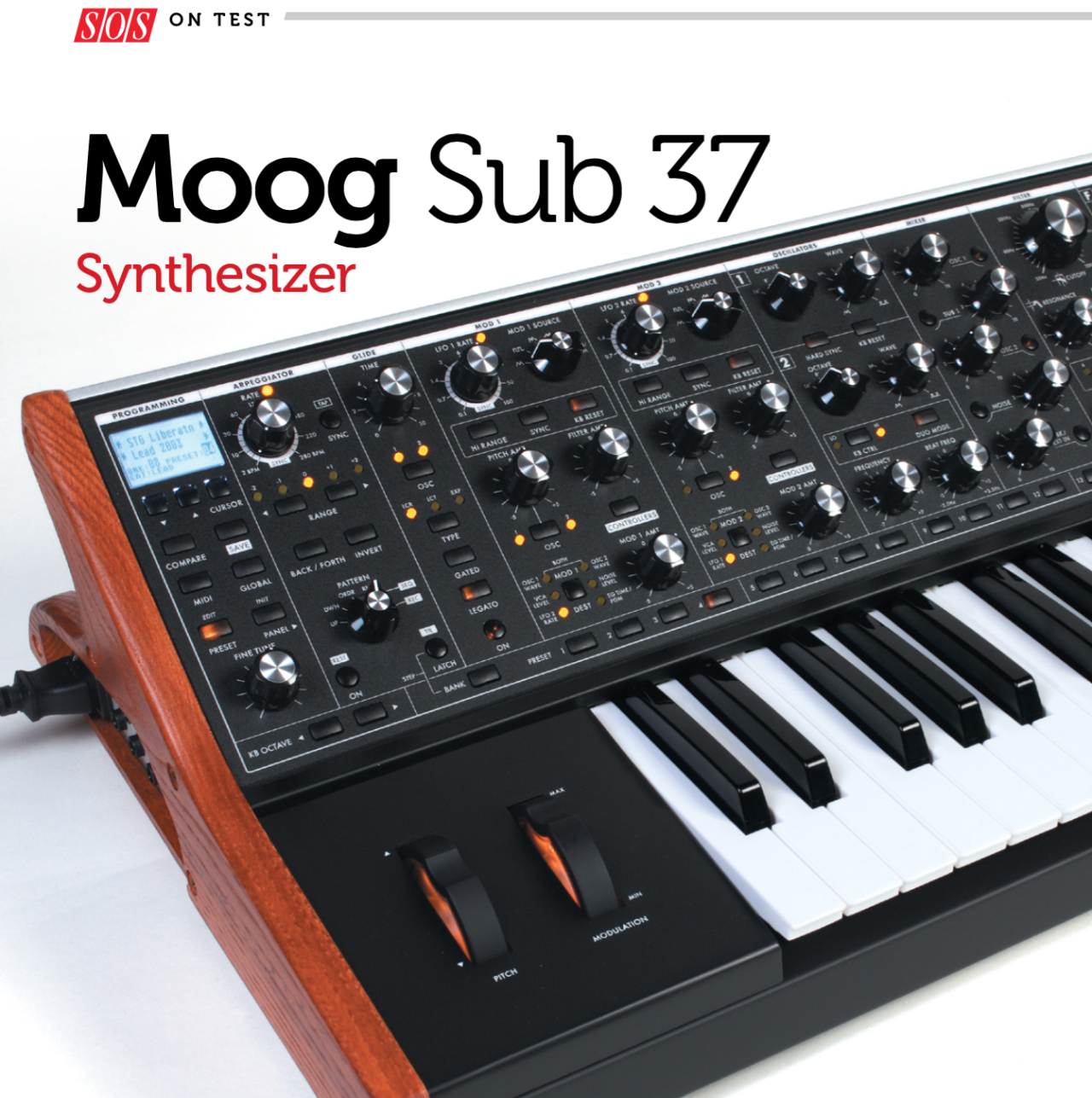 영국 SOS의 Moog Sub 37 타이틀 리뷰 (by Sound On Sound) - GEARLOUNGE