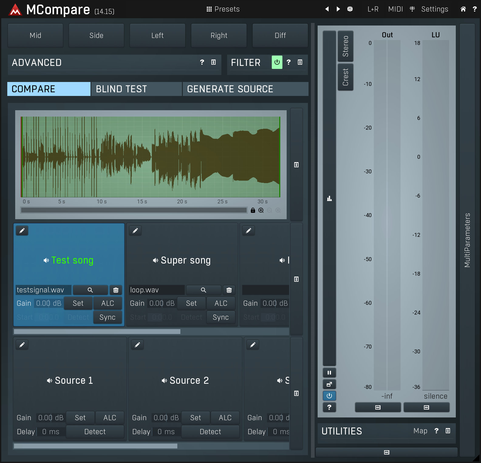 MeldaProduction MCompare - Gearlounge