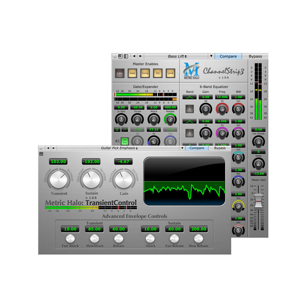 Metric Halo [기간 한정 번들] MH ChannelStrip 3, MH TransientControl Bundle - Gearlounge