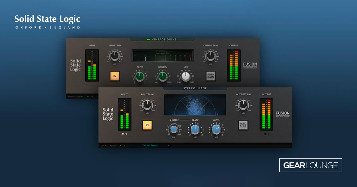 [Solid State Logic] Fusion Vintage Drive & Fusion Stereo Image (by Pocket Magazine) - Gearlounge