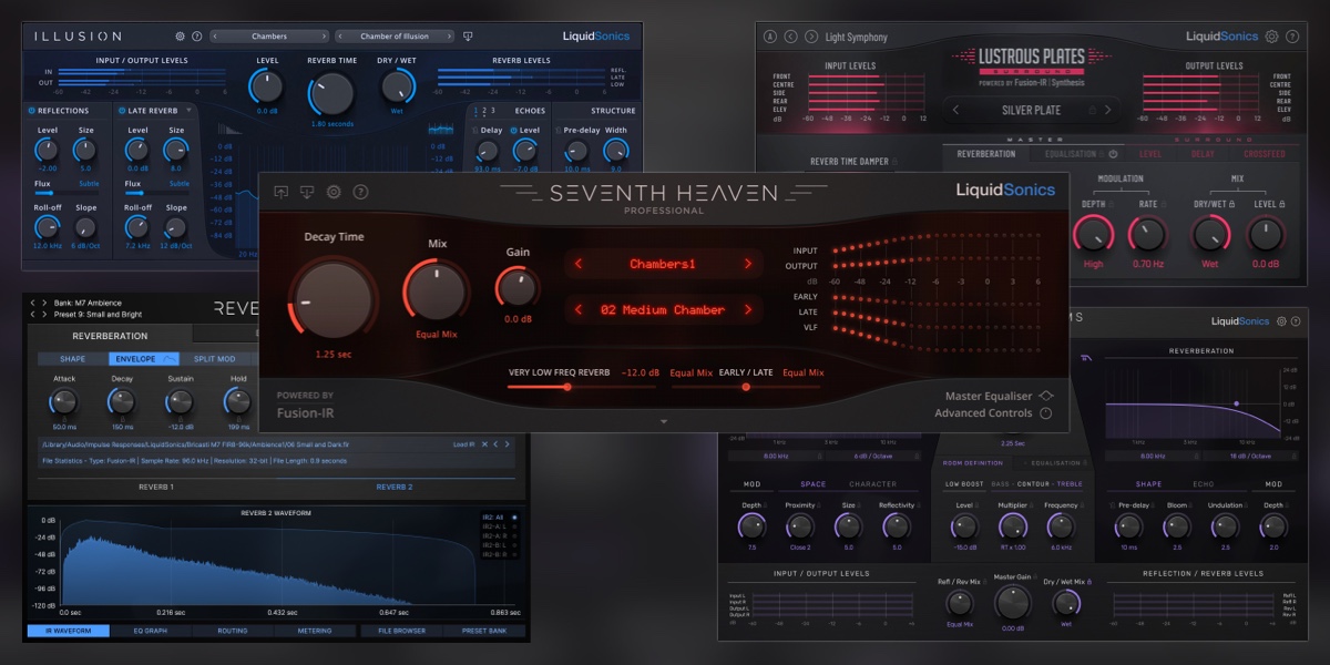 LiquidSonics Ultimate Bundle (SHP+LPS+Illusion+Cinematic Rooms Pro ...