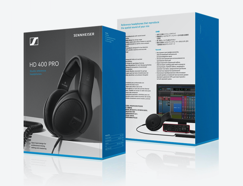 Sennheiser HD400 PRO - GEARLOUNGE