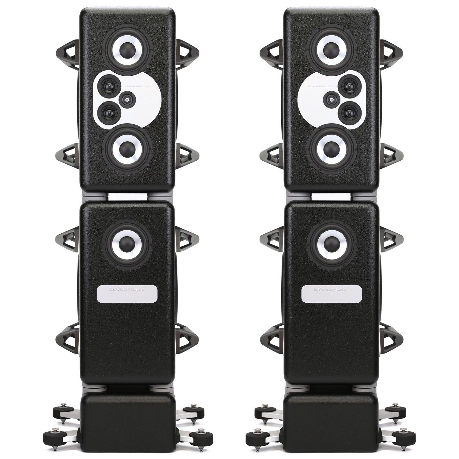 Barefoot Sound MasterStack12 (Pair, w/pedestals and handles) - Gearlounge