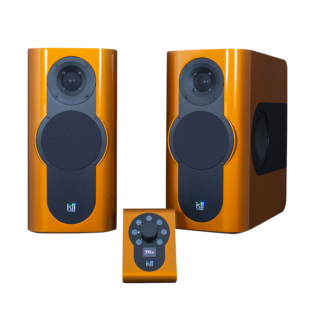 Kii Audio Kii THREE BXT System - Exclusive Colors (Pair) - Gearlounge