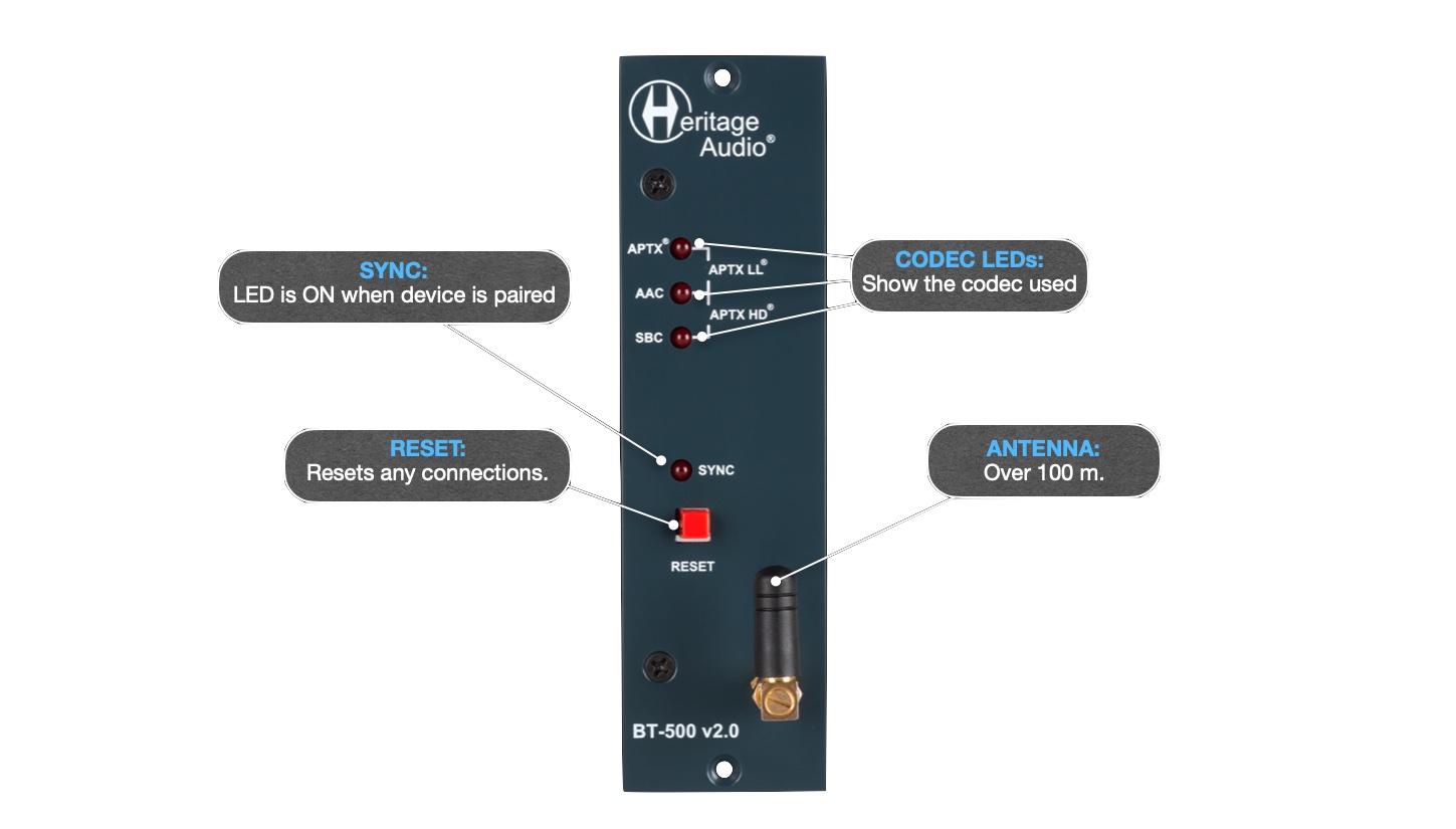 Heritage Audio BT-500 v2.0 - Gearlounge