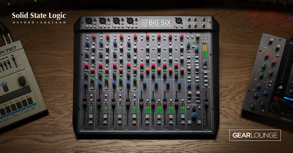 [SSL] BiG SiX 리뷰 (by Sound On Sound) - Gearlounge