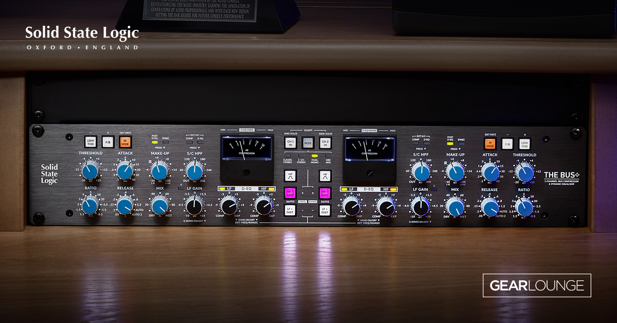 [Solid State Logic] THE BUS+ 발표 - Gearlounge