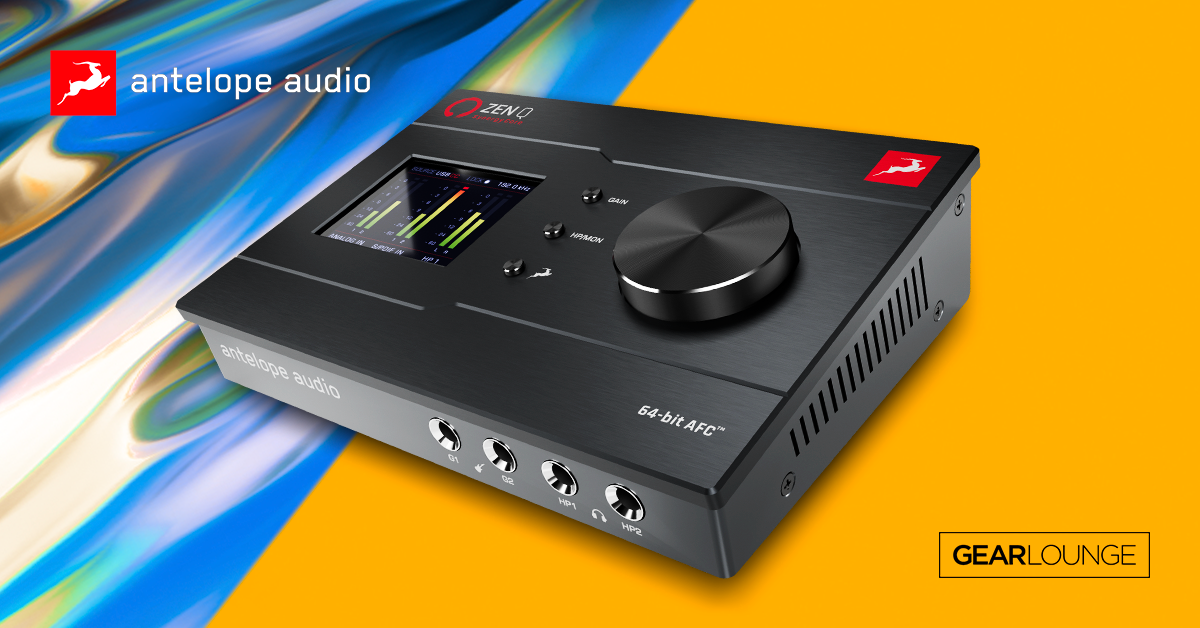 [Antelope] Zen Q Synergy Core USB 리뷰 (by Sound On Sound) - GEARLOUNGE