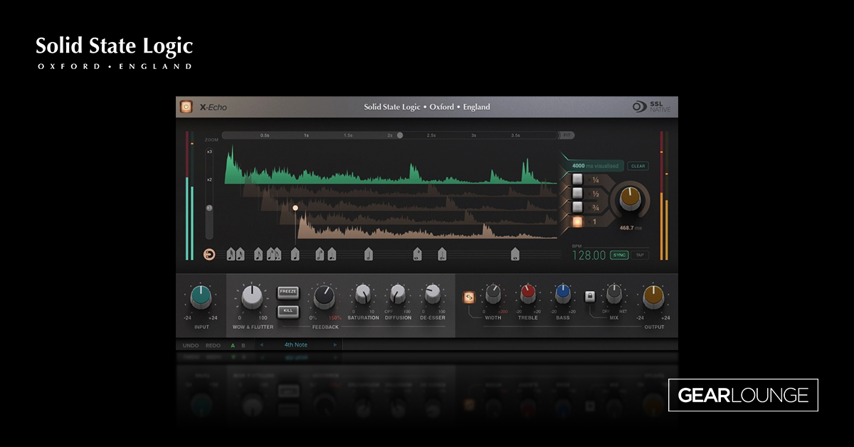 [Solid State Logic] Native X-Echo 리뷰 (by Sound On Sound) - Gearlounge