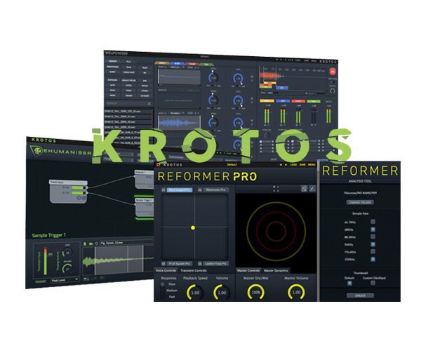 Krotos Audio Sound Design Bundle upgrade from Weaponiser Basic - Gearlounge