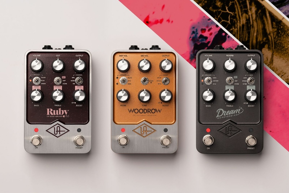 [UA] UAFX Amp Pedals 리뷰 (by Sound On Sound) - Gearlounge