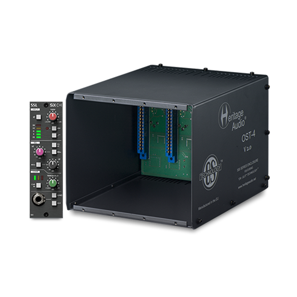 Heritage Audio × Solid State Logic OST-4 v2.0 + SSL 500-Series SiX ...