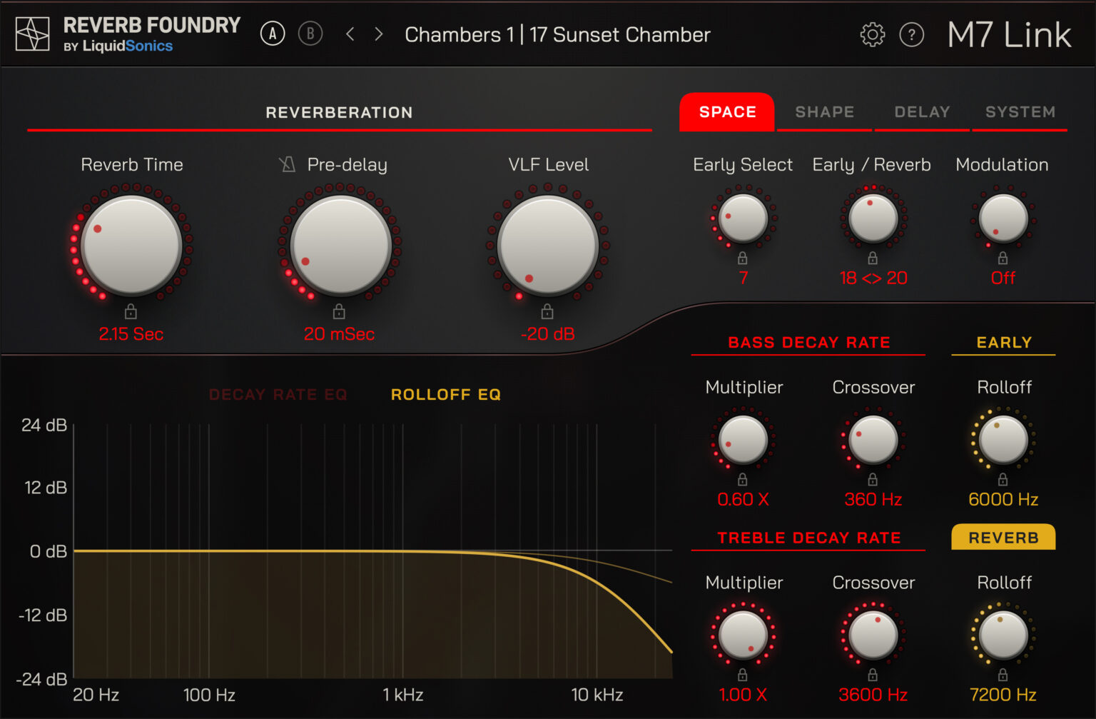 LiquidSonics Reverb Foundry M7 Link W/Seventh Heaven Bundle - Gearlounge