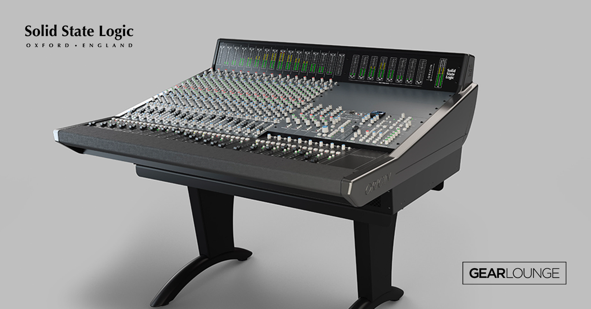 [Solid State Logic] Origin 16 발표 - Gearlounge