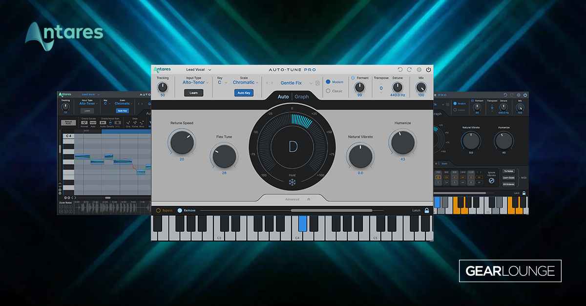 [Antares] Auto-Tune Pro X 출시 - Gearlounge