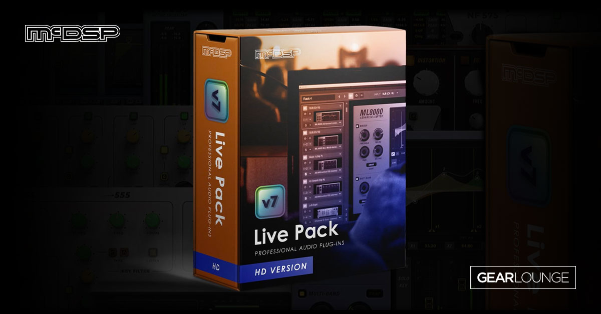 [McDSP] Live Pack II HD v7 출시 - Gearlounge