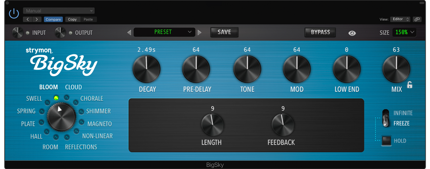 Strymon BigSky Plugin - GEARLOUNGE