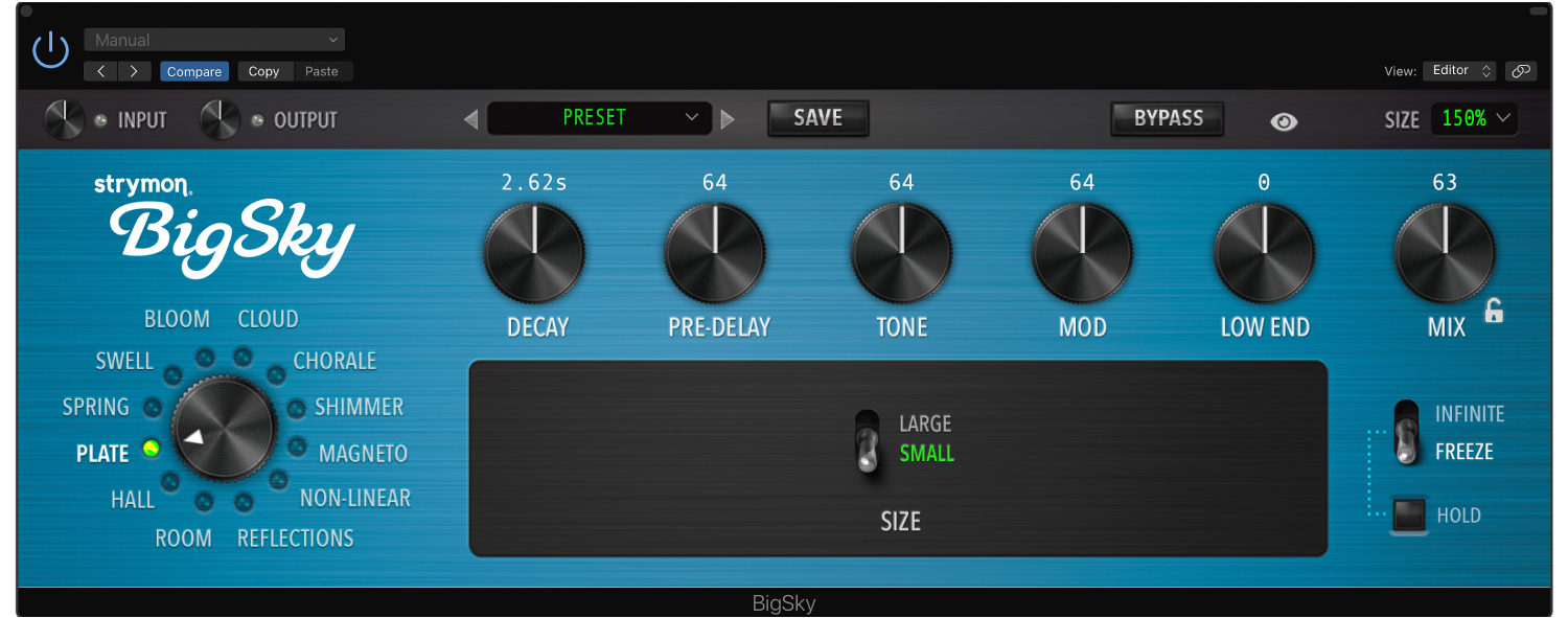 Strymon BigSky Plugin - GEARLOUNGE