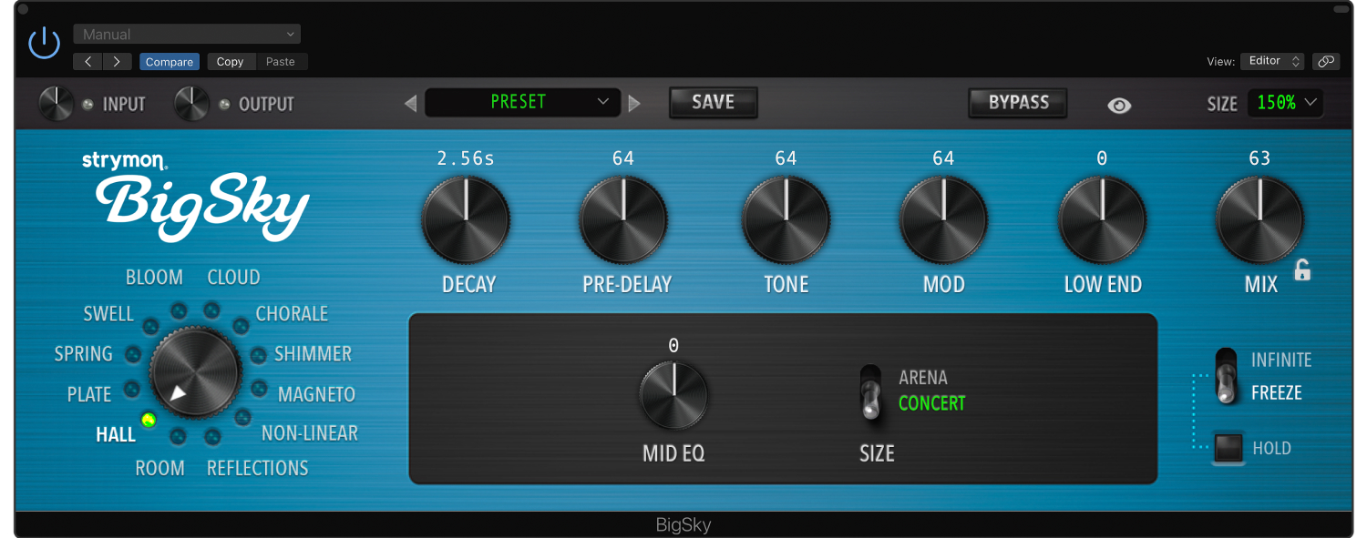 Strymon BigSky Plugin - GEARLOUNGE