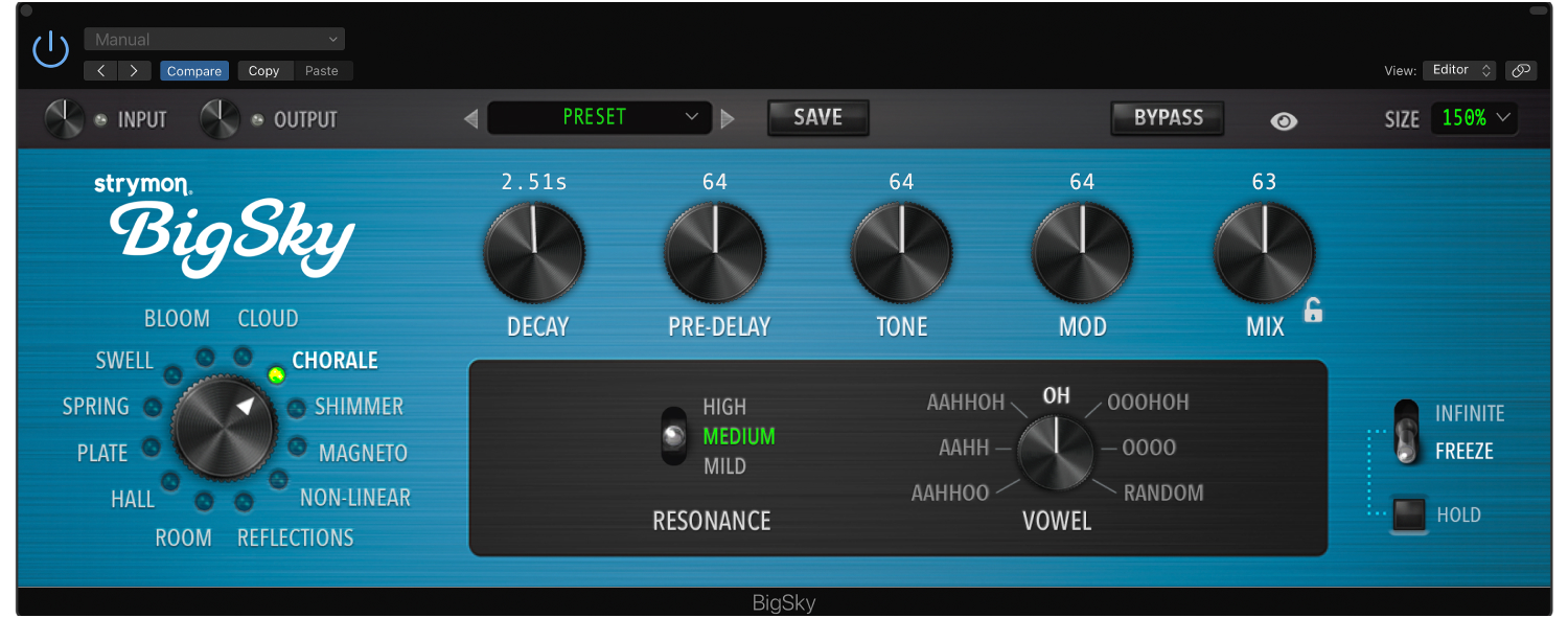 Strymon BigSky Plugin - GEARLOUNGE
