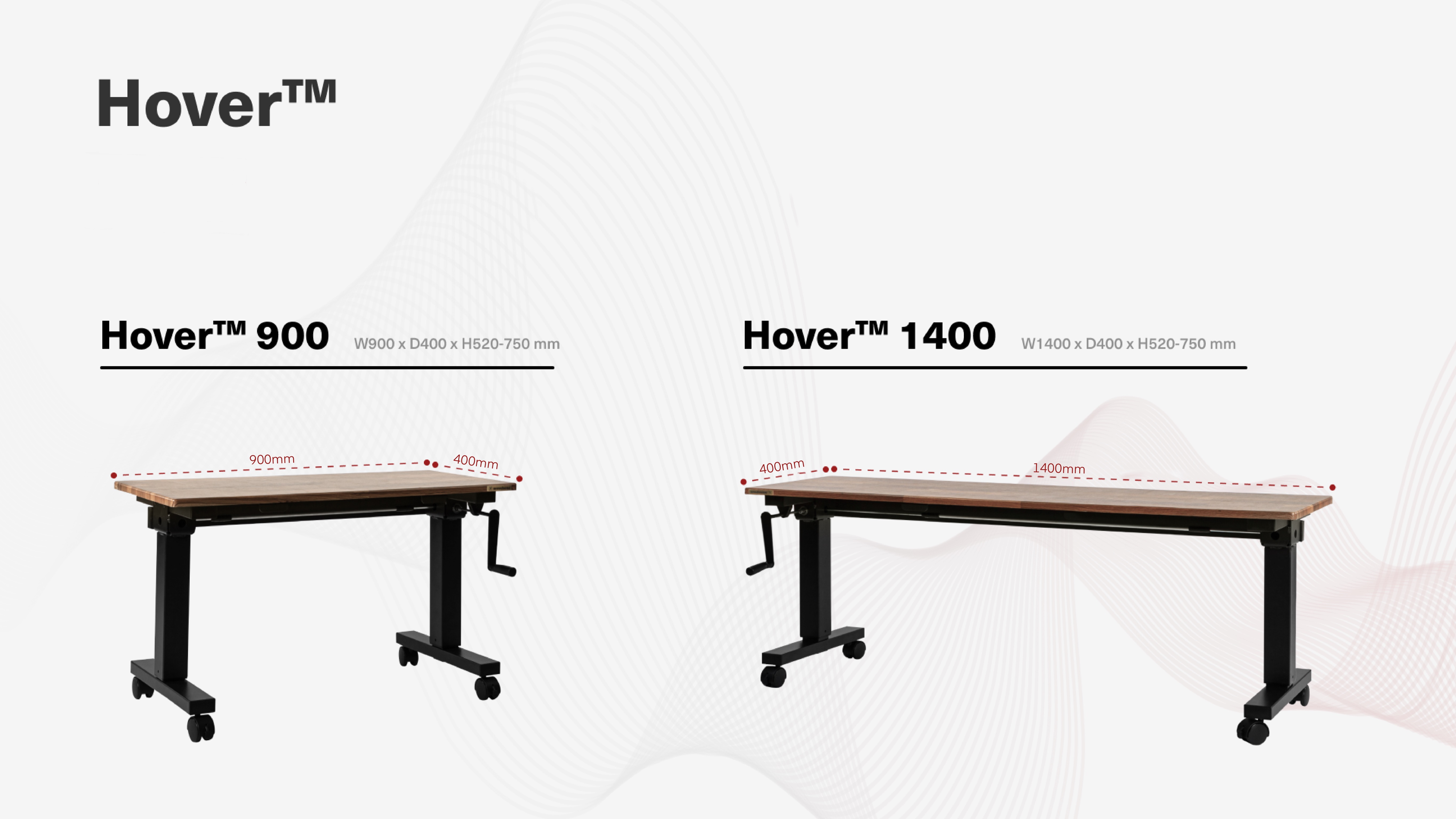 Wavebone Hover 1400 (Wood) - Gearlounge