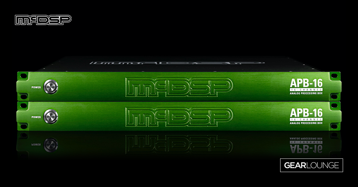 [McDSP] APB-16 TB3 출시 - Gearlounge