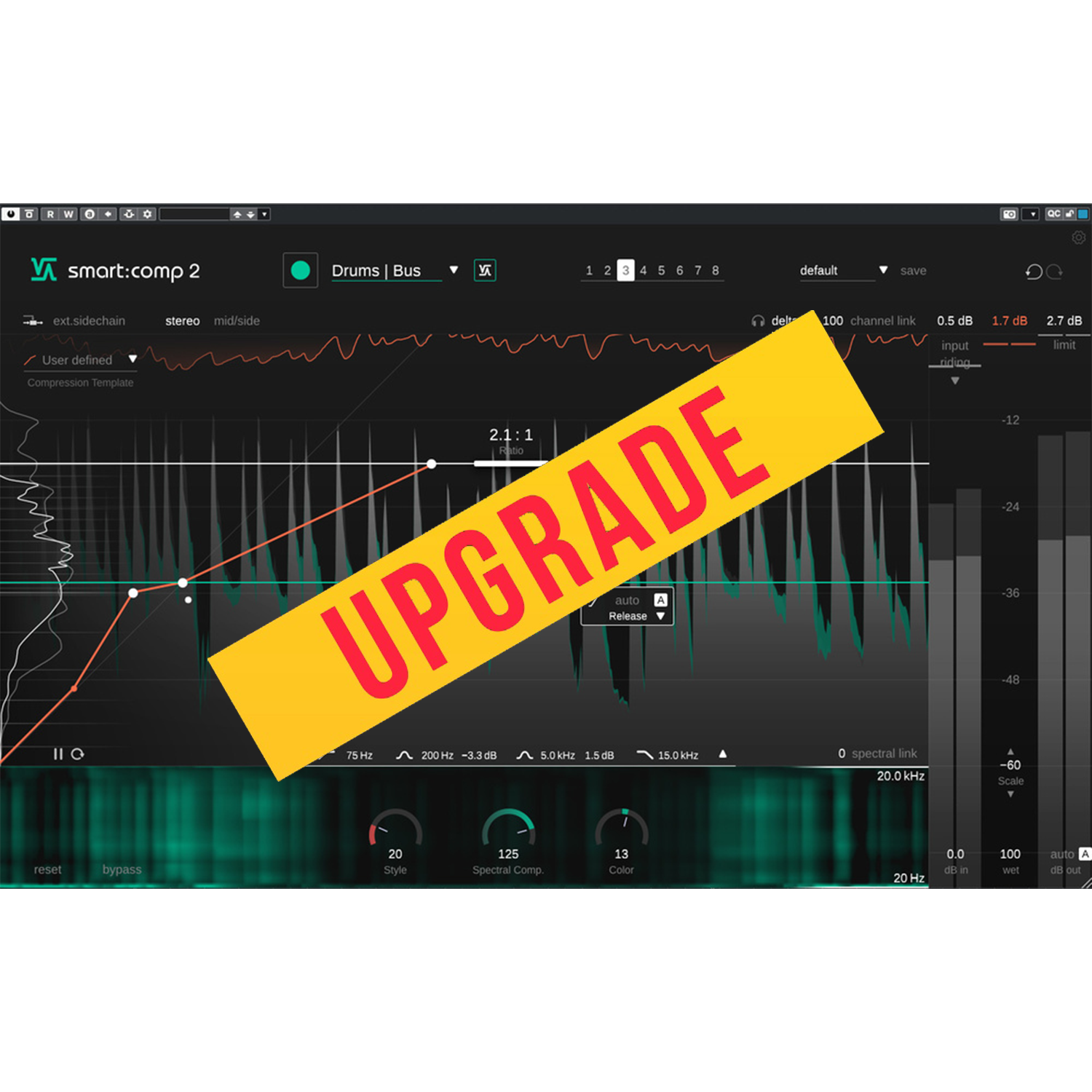 sonible sonible smart:comp > smart:comp 2 UPG - Gearlounge