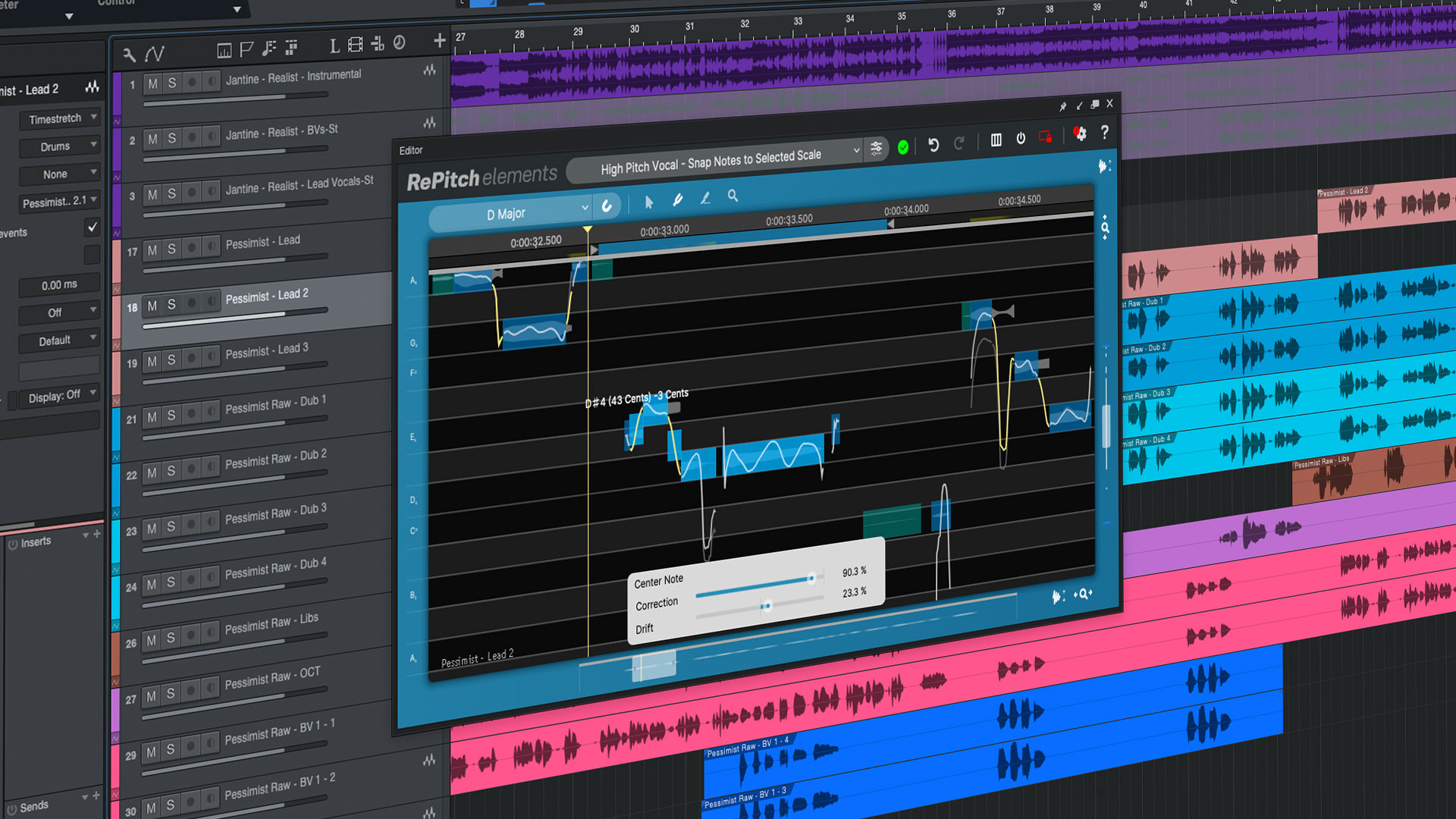 Synchro Arts RePitch Elements - Gearlounge