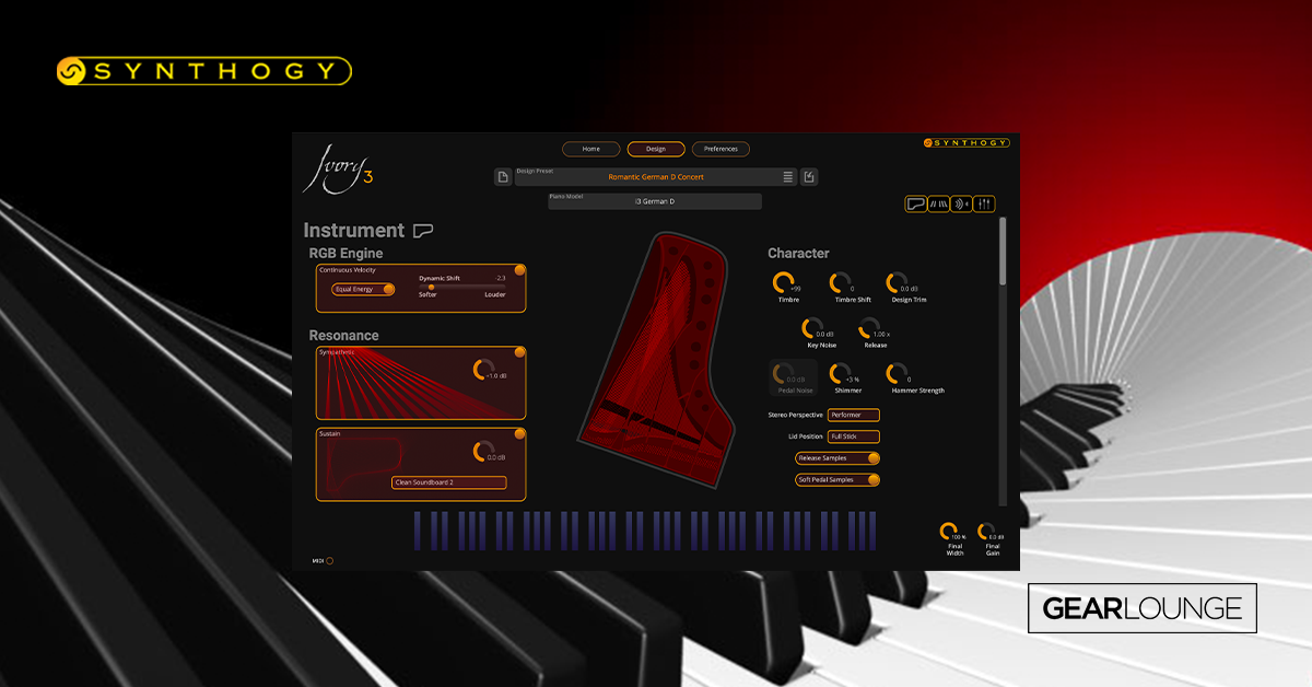 [Synthogy] Ivory 3 German D 리뷰 (by Synth and Software) - GEARLOUNGE
