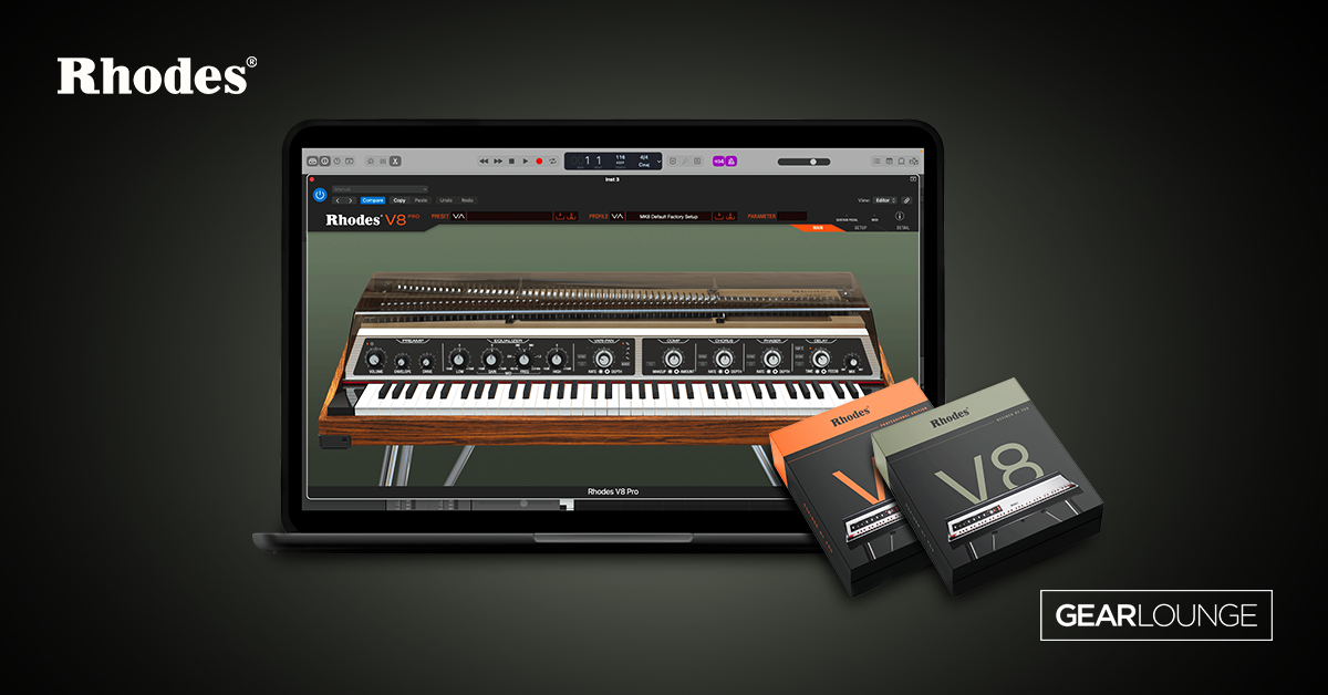 [Rhodes] The Rhodes V8 / V8 Pro 플러그인 출시 - Gearlounge