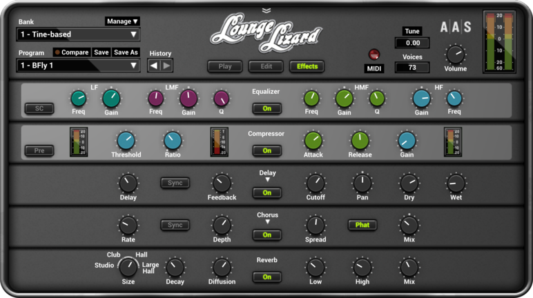Applied Acoustics Systems Lounge Lizard EP-4 Upgrade from Session ...