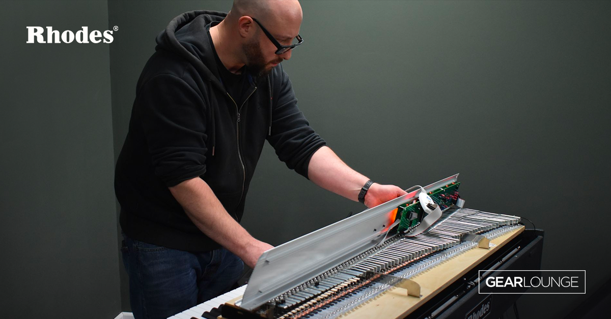 [Rhodes] 클래식 일렉트릭 피아노의 부활을 알리는 Rhodes 디자이너, Dan Goldman (by Reverb ...