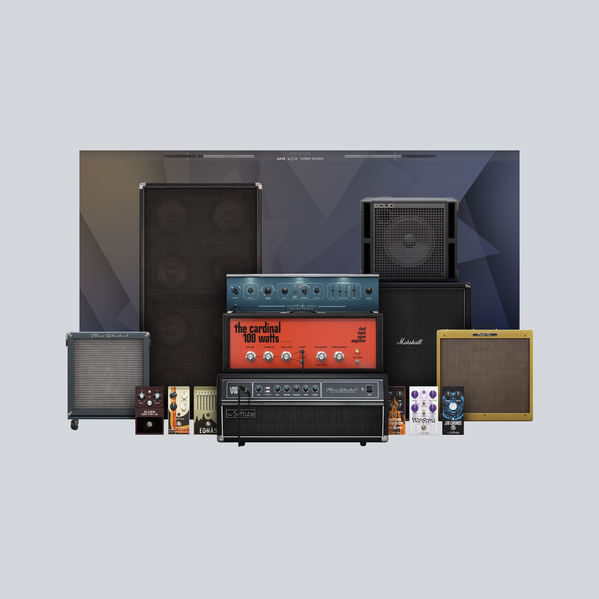Softube Amp Room: Bass Suite - Gearlounge