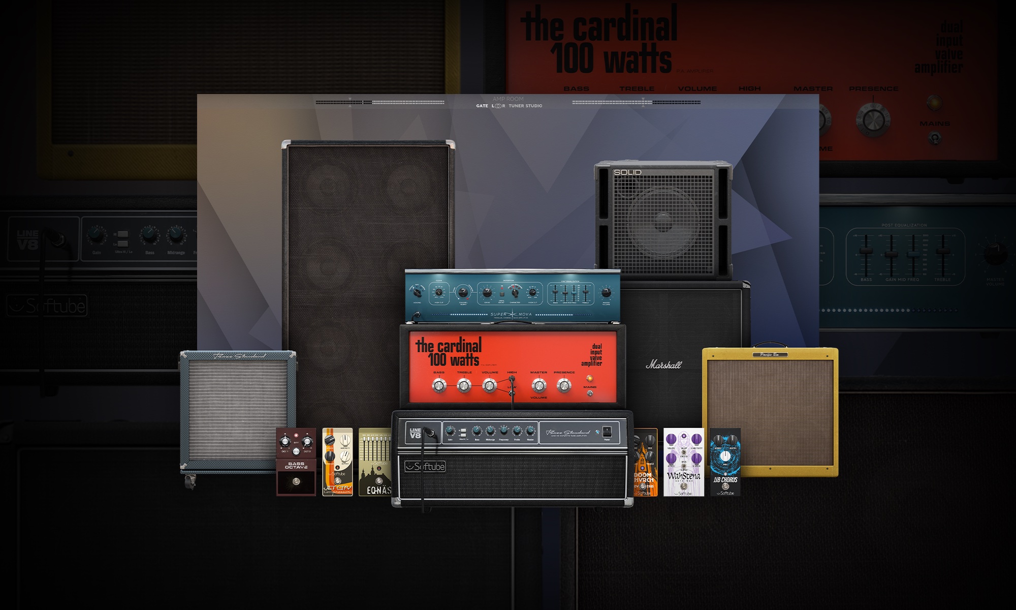 Softube Amp Room: Bass Suite - Gearlounge