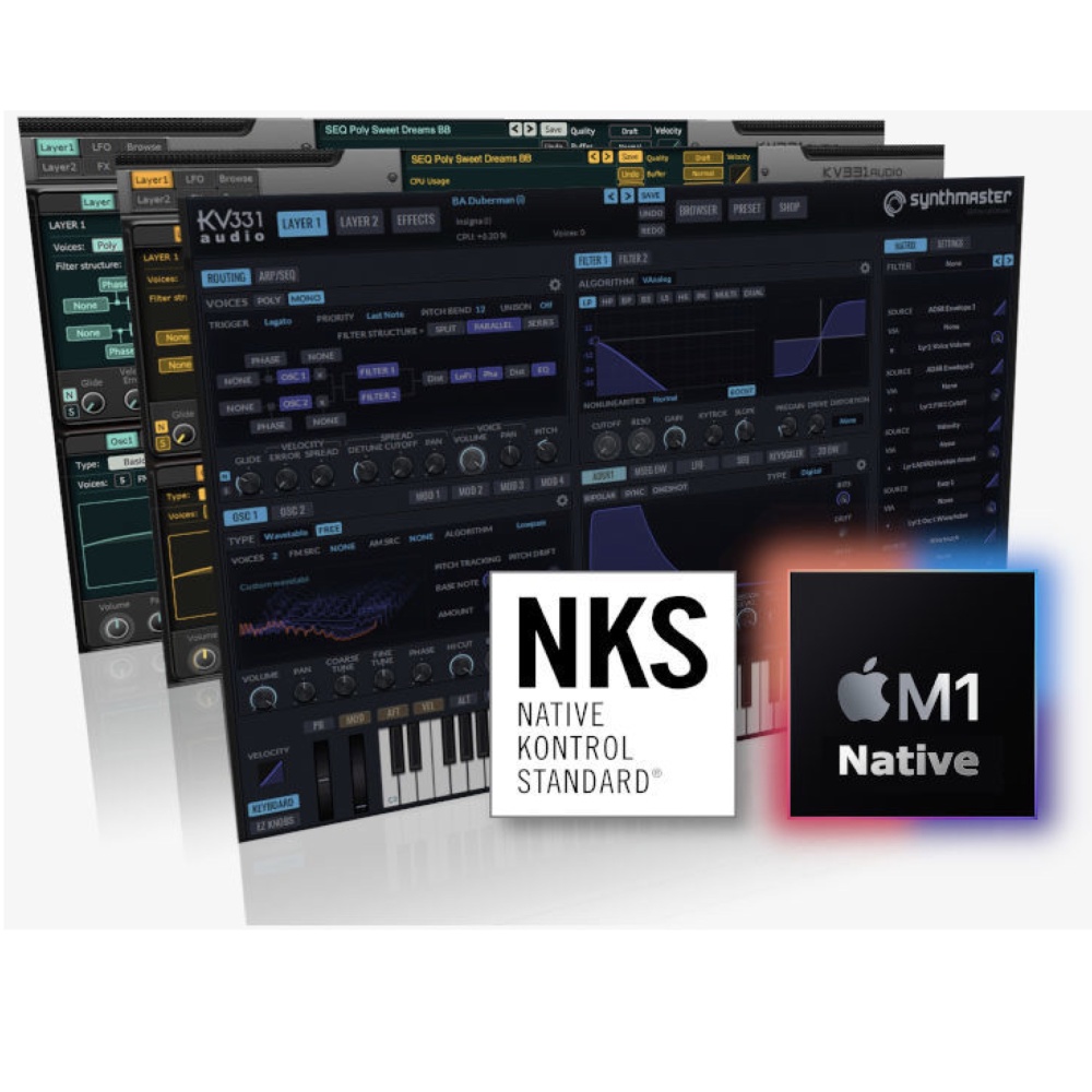 KV331 Audio SynthMaster 2 - Crossgrade from SynthMaster One - Gearlounge