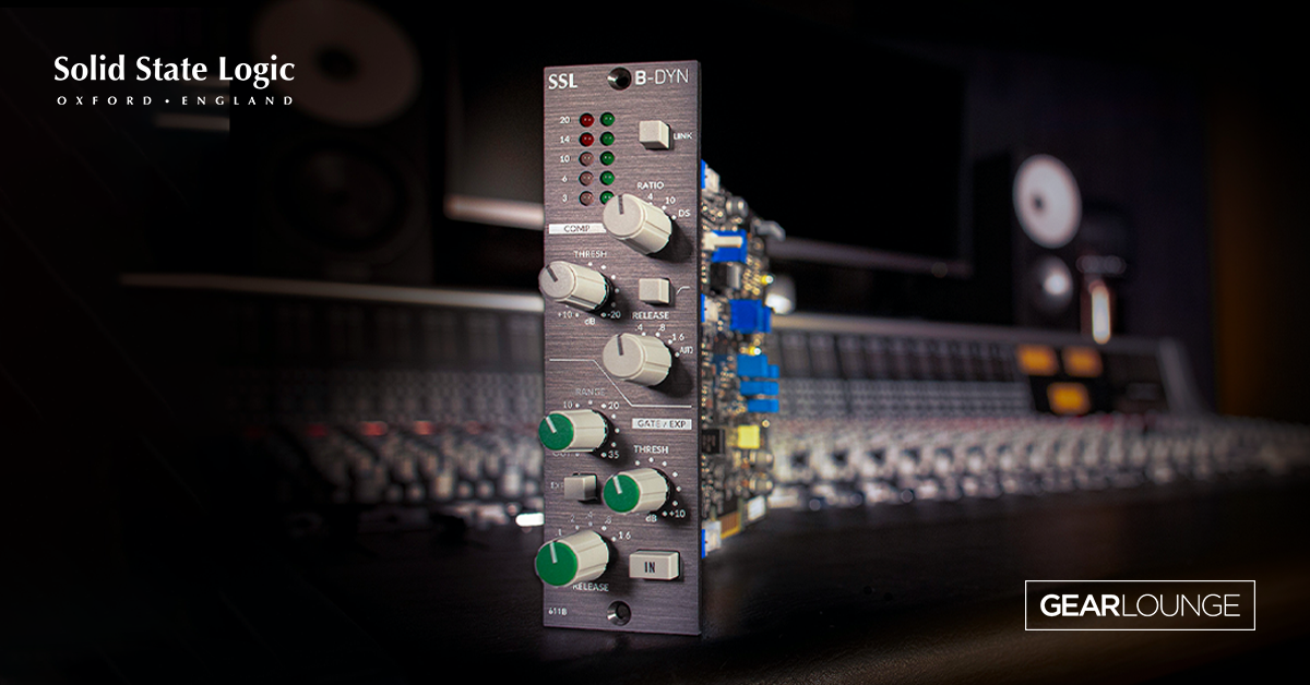 [Solid State Logic] B-Series Dynamics Module 출시 - GEARLOUNGE